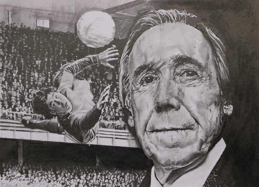 Gordon Banks Banks of England – The Art of Gavin Bowyer